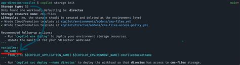 Storage Init S3 Should Use Other Variable Name Than `dbname` · Issue