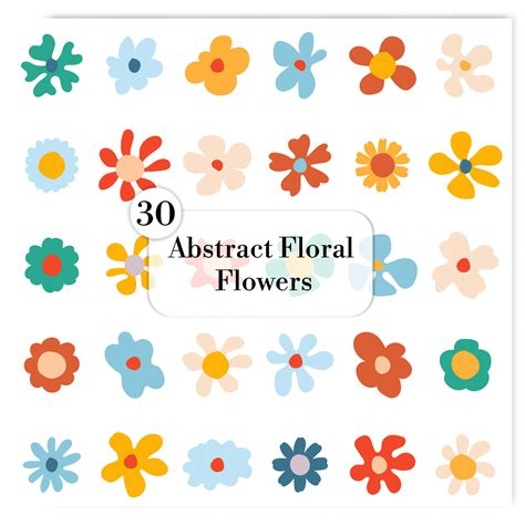 Hand Drawn Flower Abstract Organic Shape 27128396 Vector Art At Vecteezy