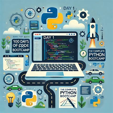 Day 1 Of 100 Days Of Code The Complete Python Pro Bootcamp By Mirza