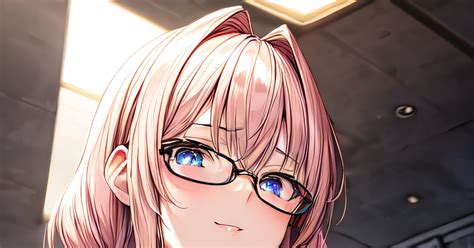 Aiイラスト ピンク色のボディスーツ☓眼鏡の爆乳お姉さん② ユーキヒロ自己紹介読んでのイラスト Pixiv