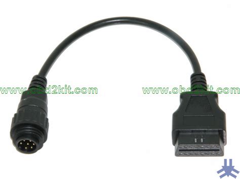 OBD2 Female To Knorr Wabco Trailer 7Pin Cable All OBD1 OBD2 Cable Connector Adapter