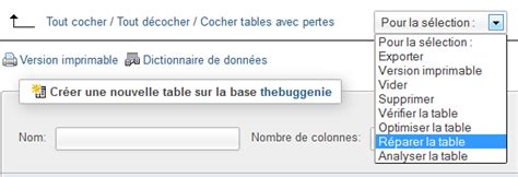 Erreur MysQL Table is marked as crashed and should be repaired Base de données IT Connect