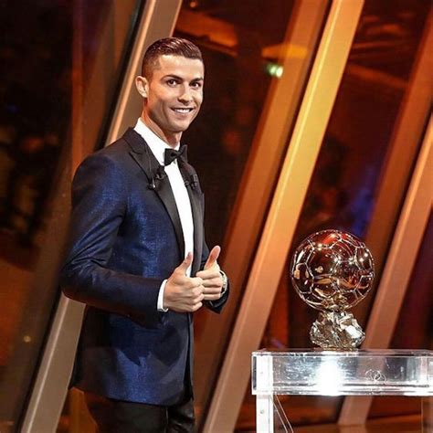Cristiano Ronaldo Tuxedo Ballon Dor