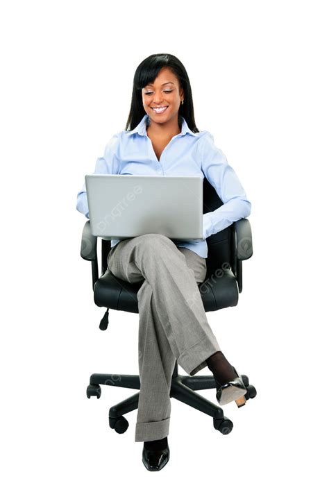 Gambar Kursi Kantor Dan Komputer Png Vektor Psd Dan Clipart Dengan Background Transparan