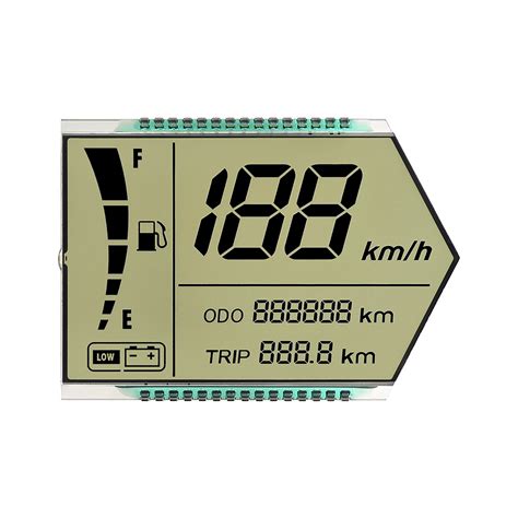 Small LCD Display Segment Anti Glare Display Screen