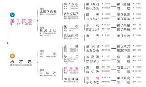 第5花国号 有限会社 上別府種畜場