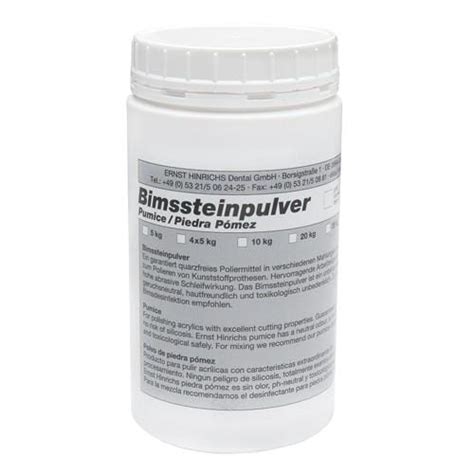 Pimpsteinpulver Medium 1 Kg Dentalspar As