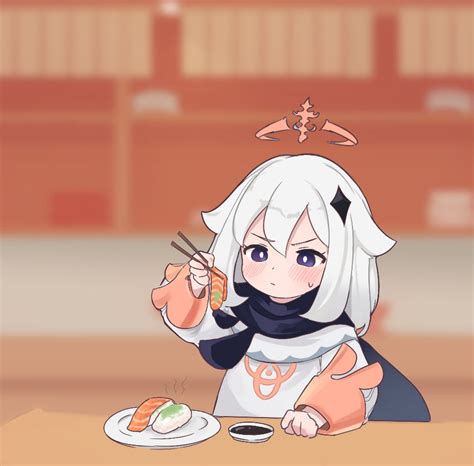 Paimon Genshin Impact Drawn By Bbatne Danbooru