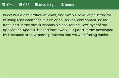 How To Change Tabs On Hover With CSS And JavaScript GeeksforGeeks