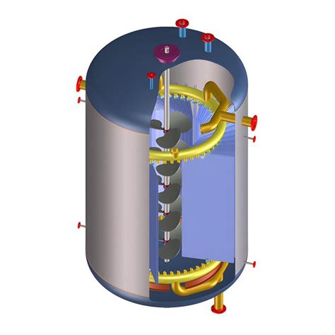 China Customized Reactor With Pillow Plates Thermoplates
