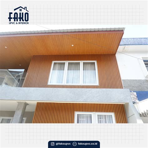 Jendela Jungkit UPVC Putih Fako UPVC