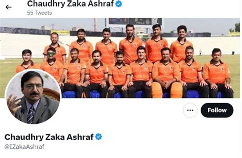 Twitter Suspends Zaka Ashrafs Fake Account After Pcbs Request