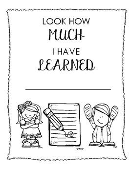 Student Portfolio Cover By Missb Teacher Girl Tpt