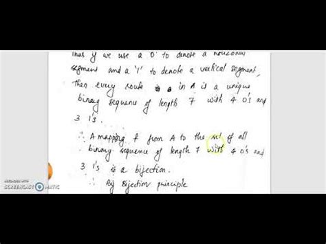 COMBINATORICS LECTURE 15 MS YouTube