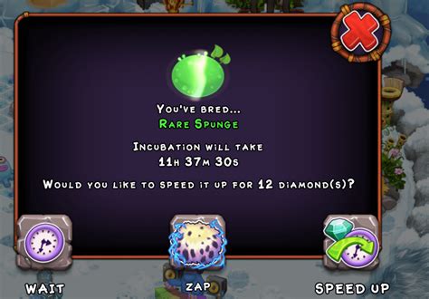 Tried To Breed A Normal Spunge And Got A Rare One 💪💪 Rmysingingmonsters