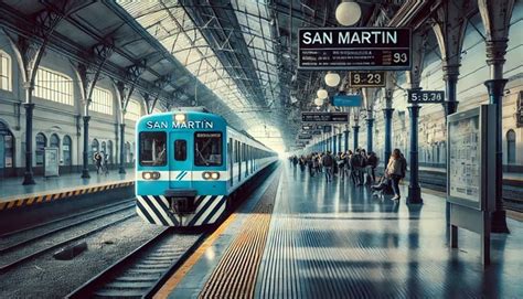 San Martín Trenes Información Detallada Con Horarios Rutas Y Precios