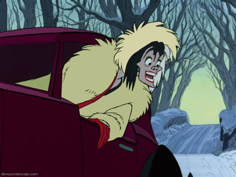 Cruella De Vil ~ 101 Dalmatians 1961 Disney Movie Scenes Disney