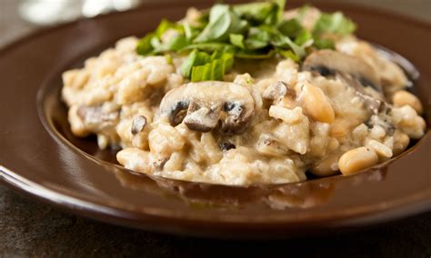 Receta de risotto de champiñones Unareceta