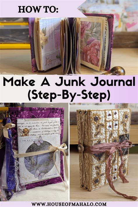 How To Make A Junk Journal From Scratch Step By Step