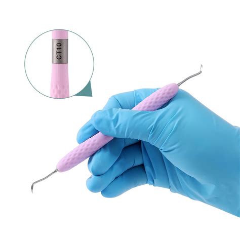 Restoration Instruments Enamel Chisel Set 6 Models Colors