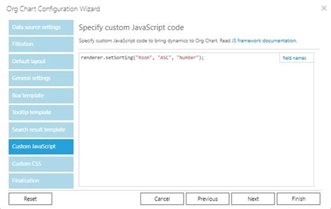 How To Order Employees Boxes Using Custom Field For Org Chart In