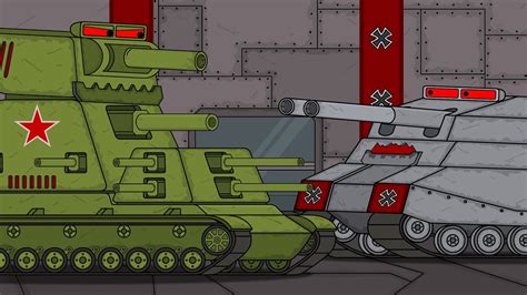 КВ 44 против РАТТЕ Мультики про танки Youtube