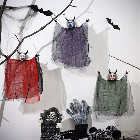 Halloween Decorations Horror Evil Ghost Doll Pendant Haunted House