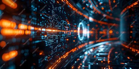Premium Photo Advancements In Digital Analytics And Cybersecurity In