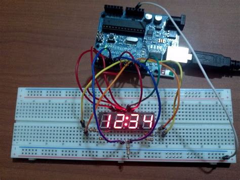 Arduino 4 Digit 7 Segment Display Tutorial Arduino Computing Display Images