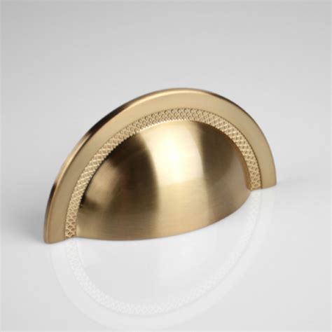 Puxador Zen Shell Gold Escovado CanPrime