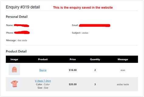PRO WooCommerce Product Enquiry Quotation WooCommerce Product Catalog Pi Web Solution
