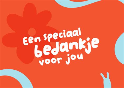 Bedankkaartjes Een Speciaal Bedankje Voor Jou Kaartje2go