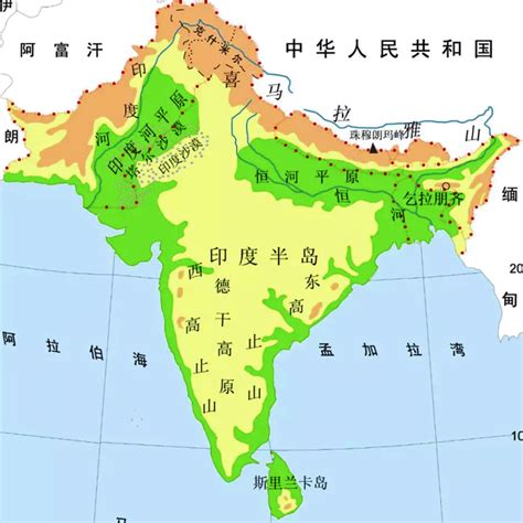 印度地形地貌概况（印度地理条件有多好？）