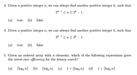 Solved 3 Given A Positive Integer N We Can Always Find