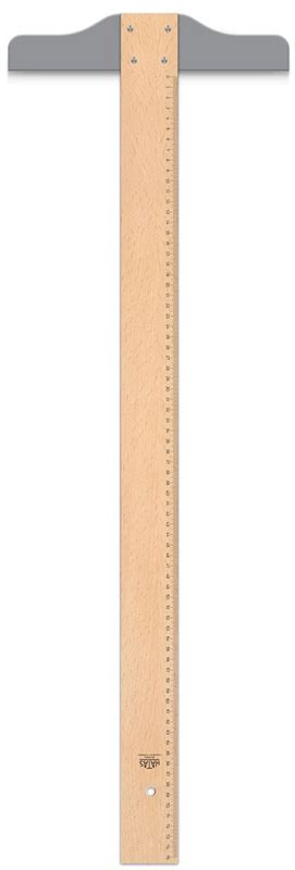 Hatas Tekniker Ahşap Tahta T Cetveli 75 cm Cetvel ve Şablonlar Hatas