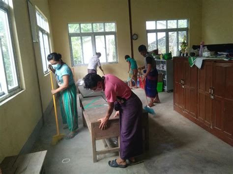 သာပေါင်းမြို့နယ်အတွင်းရှိ အခြေခံပညာကျောင်းများ သန့်ရှင်းရေးများဆောင်ရွက် Information And