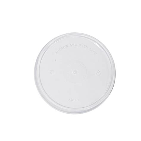 Round Pp Lid To Suit 220 750ml Sk Series Round Container Eco Friendly Natural Green Packaging