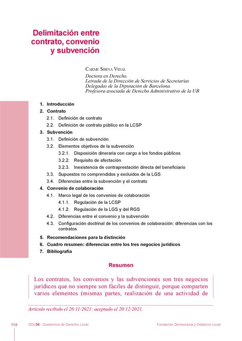 Delimitaci N Entre Contrato Convenio Y Subvenci N 1702482304 118 QDL