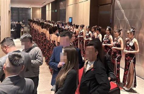 明仁會春酒170名爆奶旗袍妹迎賓 身高計費低廉時薪曝光 自由電子報 Line Today