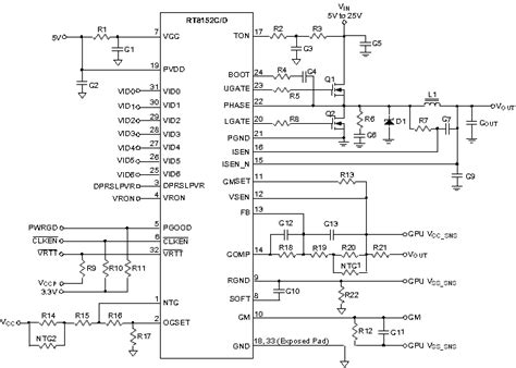 rt8152e rt8152f single phase pwm controller for cpu gpu core power