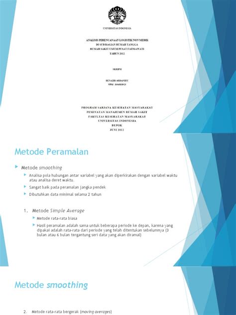 Contoh Forecasting Pdf