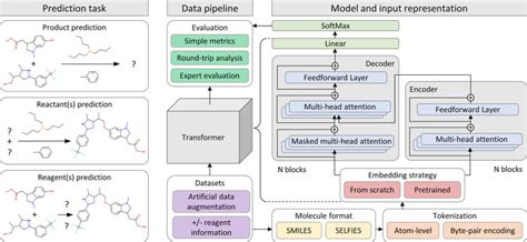 Transformer Performance For Chemical Reactions Analysis Of Different Predictive And Evaluation