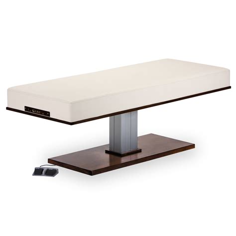 Living Earth Crafts Pedestal Flat Massage Top Electric Lift Table