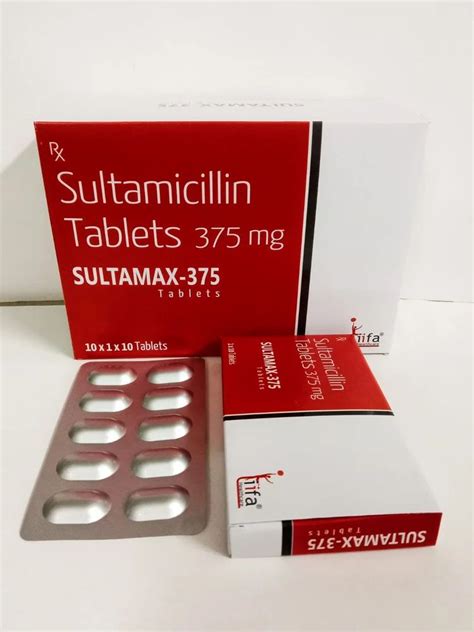Sultamicillin Tablets 375 Mg At ₹ 520 Stripe In Panchkula Id