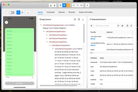 Not Able To Recognize The Elements From The Dropdown In Ios Simulator Issuesbugs Appium Discuss