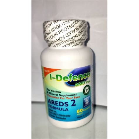 Sg Seller I Defence Amd Plus Areds 2 Eye Vitamin And Mineral Supplement Exp 062026 Shopee Singapore