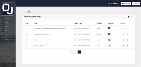 Github Nvatuandonlinejudge An Online Judge Developed Using Reactjs