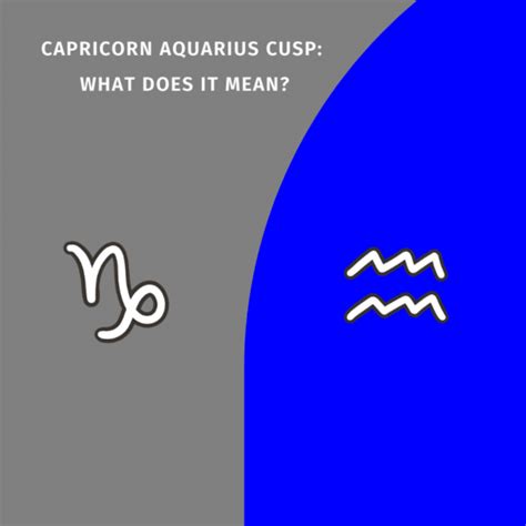 Capricorn Aquarius Cusp What Does It Mean Trusted Astrology