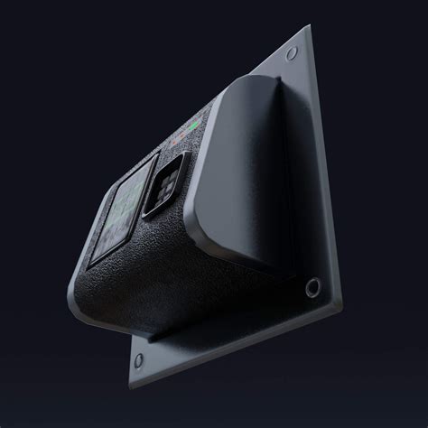 Sci Fi Terminal 3d Model By Mg53