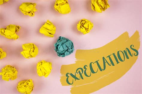 Handwriting Text Writing Expectations Concept Meaning Huge Sales In Equity Market Assumptions